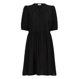 Kaffe Damen Midikleid "Damen Kleid KAmariana", schwarz, Gr. 36, Obermaterial: 80% Viskose CV. 20% Polyamid PA., Kleider