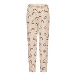 Blue Seven M&auml;dchen Sweathose "Jogginghose", beige, Gr. 110, 80% Baumwolle, 20% Polyester, Hosen