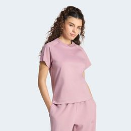Damen T-Shirt "W SL REG T", rosa, Gr. XS, adidas Sportswear, Obermaterial: 100% Baumwolle, Shirts