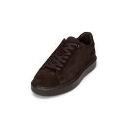 Marc O'Polo MARC O'POLO Herren Sneaker "aus weichem Velours-Rindleder", Gr. 45, braun, Obermaterial: 100% Leder, unifarben, Schuhe