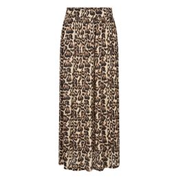 Kaffe Damen Midirock "Damen Rock KAedita", beige, Gr. 44, Obermaterial: 100% Viskose LENZING ECOVERO CV LenzEcov., R&ouml;cke