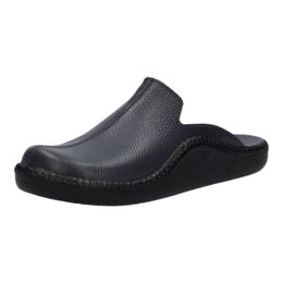 Josef Seibel Herren Hausschuh "Monaco 202 G, dunkelblau", Gr. 45, blau, Obermaterial: 100% Rindsleder Leather cow., Schuhe