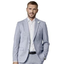 Venti Herren Sakko "Venti Sakko uni", blau, Gr. 52, 60% Polyester, 35% Viskose, 5% Elasthan, Sakkos