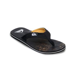 Quiksilver Herren Sandale "Molokai Layback", Gr. 13grap leaf light reflexion, Obermaterial: 100% Baumwolltextil, Futter: 100% Polyestertextil,