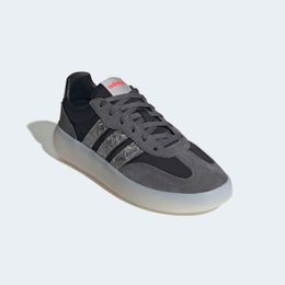 M&auml;dchen Sneaker "BARREDA DECODE KIDS", adidas Sportswear, Gr. 36core schwarz, grau five, lucid rot, Leder, Textil, Schuhe, f&uuml;r Kinder & Jugendliche
