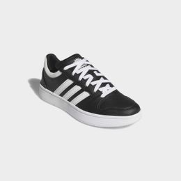 Herren Sneaker "HOOPS CLASSIC", adidas Sportswear, Gr. 44,5, schwarz-wei&szlig;, Synthetik, Schuhe