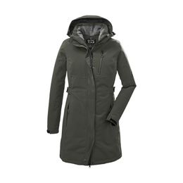 Killtec Damen Parka "KOW 165 WMN PRK", gr&uuml;n, Gr. 40, Obermaterial: 100% Polyester.Futter: 100% Polyester.F&uuml;llung: 100% Polyester, Jacken, Wasser- und