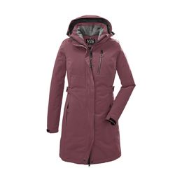 Killtec Damen Parka "KOW 165 WMN PRK", rosa, Gr. 42, Obermaterial: 100% Polyester.Futter: 100% Polyester.F&uuml;llung: 100% Polyester, Jacken, Wasser- und