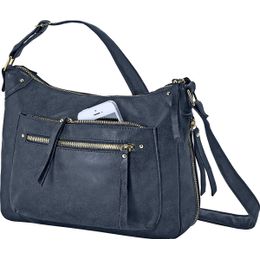 Damen Handtasche bleu, Gr&ouml;&szlig;e 0