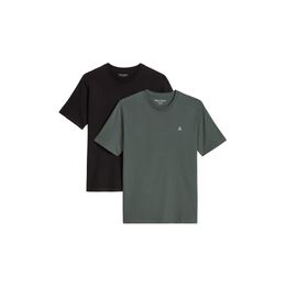 Marc O'Polo MARC O'POLO Herren T-Shirtschwarz, gr&uuml;n, Basic, Gr. XXL, Jersey, Obermaterial: 100% Baumwolle, Shirts
