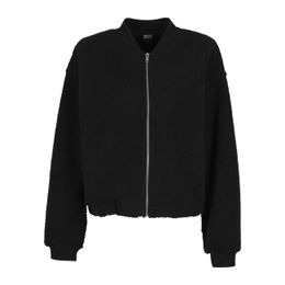 Urban Classics Damen Bomberjacke "Urban Classics Ladies Structured Bomber Jacket", schwarz, Gr. XS, unifarben, 100% Polyester, Jacken