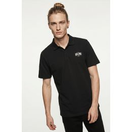 Jack & Jones JACK & JONES Herren Poloshirt "JJAERO POLO SS", schwarz, Gr. XL, unifarben, Jersey, Obermaterial: 100% Baumwolle, Shirts, Baumwolle, regular fit