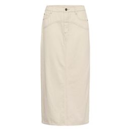 Kaffe Damen Midirock "Damen Rock KAcatharina", wei&szlig;, Gr. 44, Obermaterial: 100% Baumwolle CO., R&ouml;cke