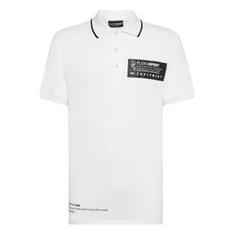 Plein Sport Herren Poloshirt "Poloshirt", schwarz-wei&szlig;, Gr. XXL, Obermaterial: 100% Baumwolle, Shirts
