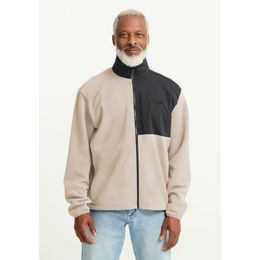 Jack Wolfskin Herren Fleecejacke "SUMETRO FZ M", beige, Gr. S, Obermaterial: 100% Polyester, Jacken, mit atmungsaktivem Material, gerader Abschluss,