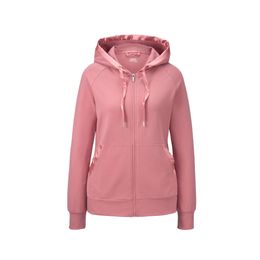 Tchibo - Sweatjacke mit Kapuze - Damen - Gr. L - ros&eacute;