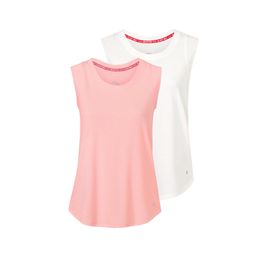 Tchibo - 2 Tops - Damen - Gr. XS - wei&szlig;