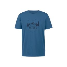 Tchibo - Funktions-T-Shirt - Herren - Gr. XL - blau/print