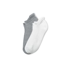 Tchibo - 2 Paar Unisex-Funktions-Sneakersocken - Unisex - Gr. 39-42 - wei&szlig;