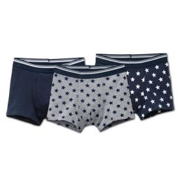 Tchibo - 3 Slipboxer - Jungen - Gr. 122/128 - dunkelblau