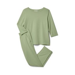 Tchibo - Loungewear-Anzug - Damen - Gr. L - gr&uuml;n