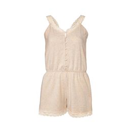 Tchibo - Jumpsuit-Pyjama - Damen - Gr. S - wei&szlig;