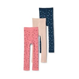 Tchibo - 3 Kinder-Thermoleggings - M&auml;dchen - Gr. 110/116 - dunkelblau