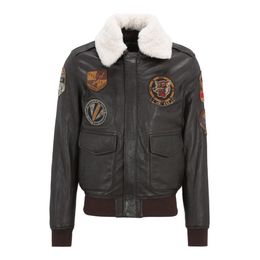 Schott NYC Jacke Herren Gr&ouml;&szlig;e XXL braun