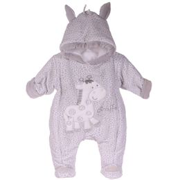 La Bortini Overall Jungen Gr&ouml;&szlig;e 56/62 grau