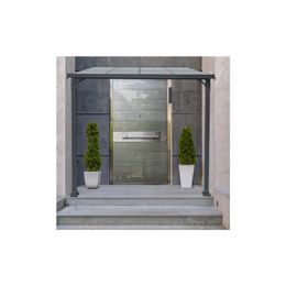 Home Deluxe Vordach Haust&uuml;r CUBIS L - 294 x 150 cm Anthrazit