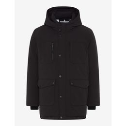 Brax Herren Parka Style GLENN cement, dunkelgrau, Gr. 4XL
