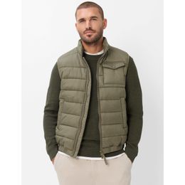 Brax Herren Steppweste Style WILL khaki Gr&uuml;n Khaki, gr&uuml;n - khaki, Gr. M