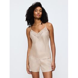 Triumph Pyjama in Beige - 57% | Gr&ouml;&szlig;e 40 | Damen-loungewear