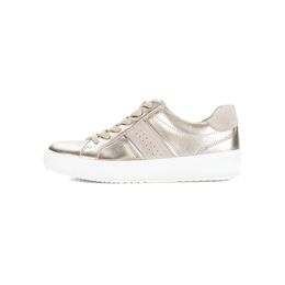 Gabor Leder-Sneakers in Gold - 61% | Gr&ouml;&szlig;e 38,5 | Damen-sneakers