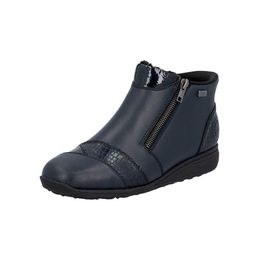 Rieker Leder-Ankle-Boots in Dunkelblau - 52% | Gr&ouml;&szlig;e 37 | Stiefeletten