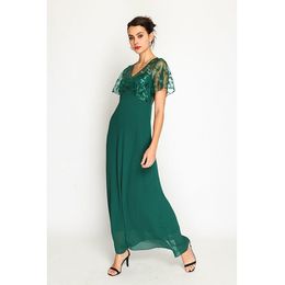 ASSUILI Kleid in Gr&uuml;n - 71% | Gr&ouml;&szlig;e 38 | Damen-kleider