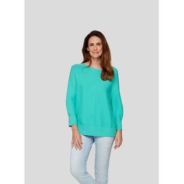 Rabe Pullover in T&uuml;rkis - 53% | Gr&ouml;&szlig;e 50 | Damen-pullover-cardigans