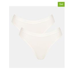 Sloggi 2er-Set: Slips "Go Casual" in Creme - 17% | Gr&ouml;&szlig;e S | Damen-unterteile