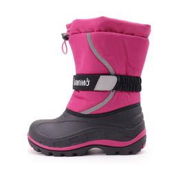lamino Winterboots in Pink/ Dunkelblau - 50% | Gr&ouml;&szlig;e 34 | Kinderstiefel