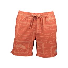 Quiksilver Badeshorts "Reef Point Volley" in Orange - 52% | Gr&ouml;&szlig;e S | Herren-bademode-sport
