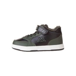 Kappa Sneakers "Kora" in Schwarz/ Khaki - 46% | Gr&ouml;&szlig;e 31 | Kindersneakers