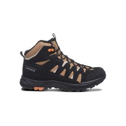 Icepeak Trekkingboots "Aura" in Schwarz/ Hellbraun - 40% | Gr&ouml;&szlig;e 43 | Herrenschuhe-outdoorschuhe