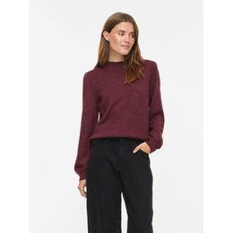 Vila Pullover "Ril" in Bordeaux - 25% | Gr&ouml;&szlig;e S | Damen-pullover-cardigans
