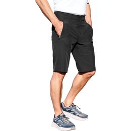 Herren Funktionshose mit Ges&auml;&szlig;tasche schwarz Gr&ouml;&szlig;e 48