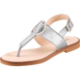 Heine Damen Sandale silberfarben Gr&ouml;&szlig;e 38