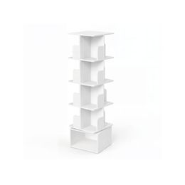 VASAGLE B&uuml;cherregal Custos in Wei&szlig; - (B)40 x (H)155.8 x (T)40 cm | Gr.: onesize