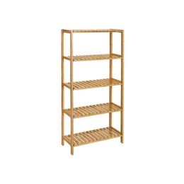 Songmics Badezimmerregal in Natur - (B)26 x (H)130 x (T)60 cm | Gr.: onesize