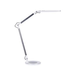 Beliani B&uuml;roleuchten GRUS in Silber - (W) 30 x (H) 80 x (L) 20 cm | Gr.: onesize