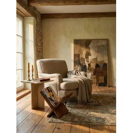 KADIMA DESIGN Zeitungsst&auml;nder MUMBAI Massivholz X-Form 31 cm in Massivholz | Gr.: onesize