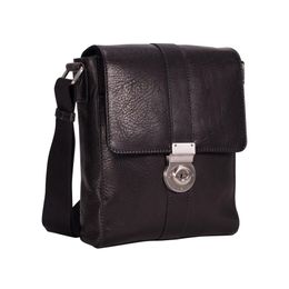 Leonhard Heyden Bergamo S Umh&auml;ngetasche Leder 20 cm schwarz | Gr.: onesize